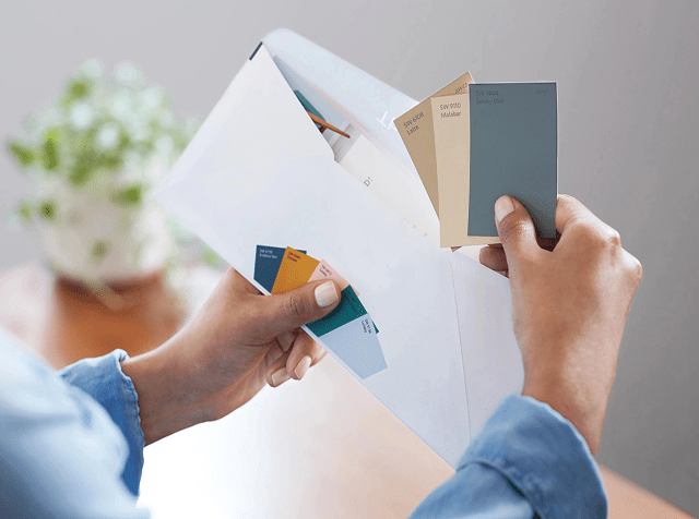 Sherwin-Williams Color Sample Ordering